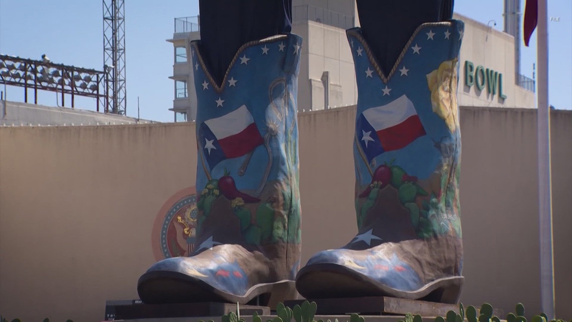 Deadline approaching to submit Big Tex boot design | kvue.com