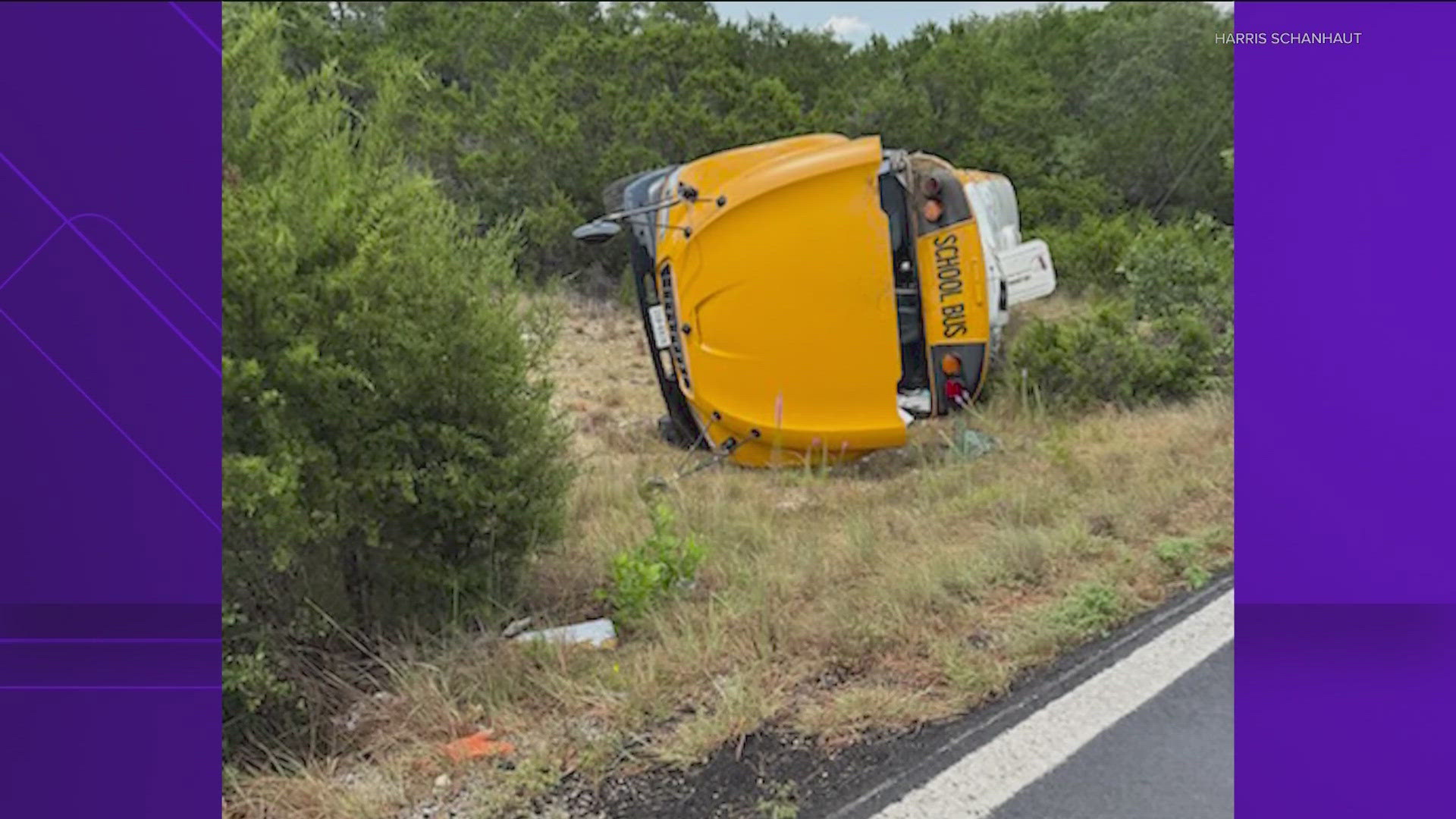 Breaking: School bus crash in Travis County | kvue.com