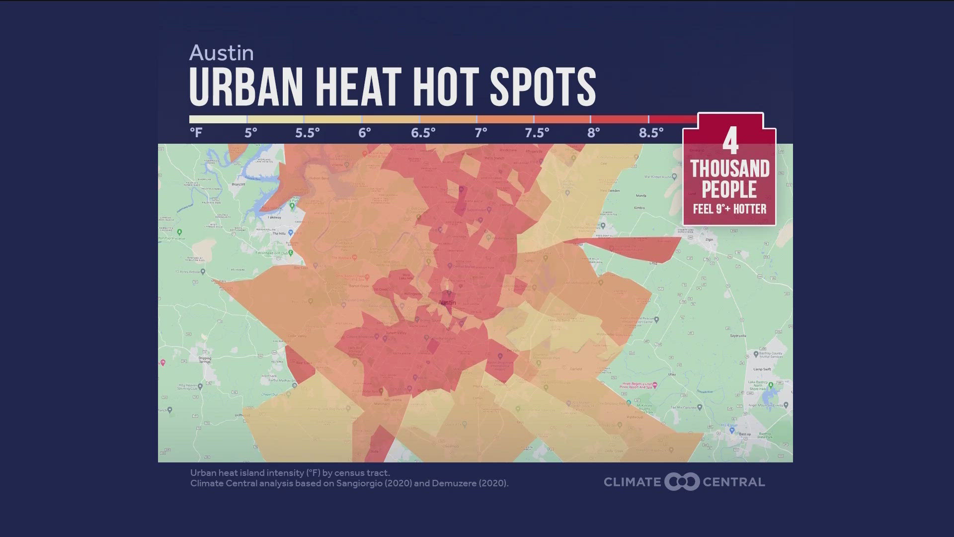 What are heat islands and how do they impact Austin? | kvue.com