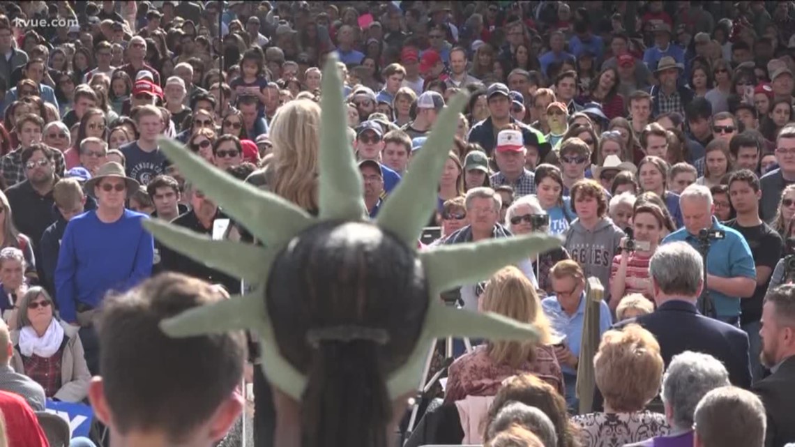Over 1,000 march at Texas Capitol for 'Rally for Life' | kvue.com