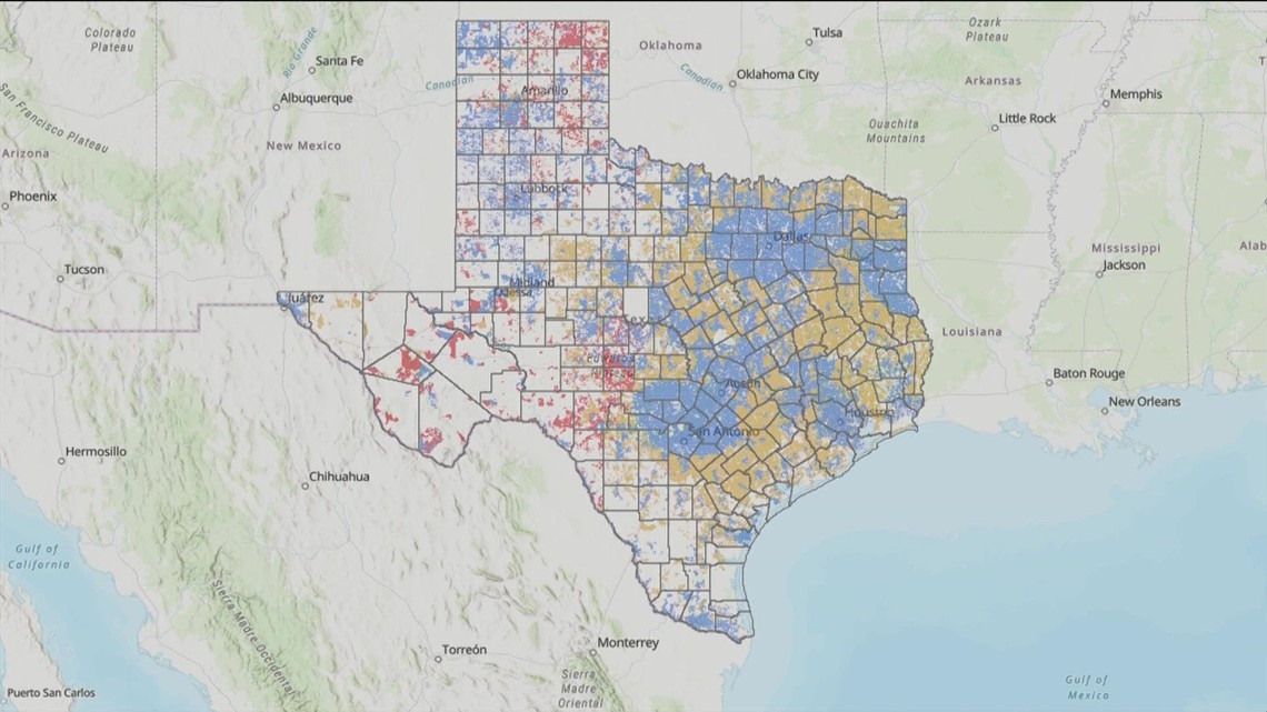 Texas Comptroller releases broadband map to identify areas for funding ...