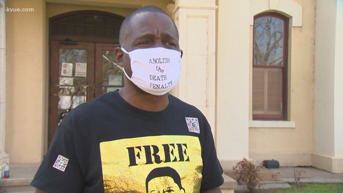 Rodney Reed supporters hold rally at Bastrop County Courthouse | kvue.com