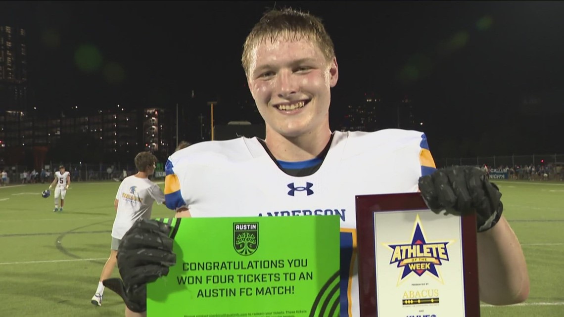 Friday Football Fever Athlete of the Week - Aug. 25: Anderson's Jack ...