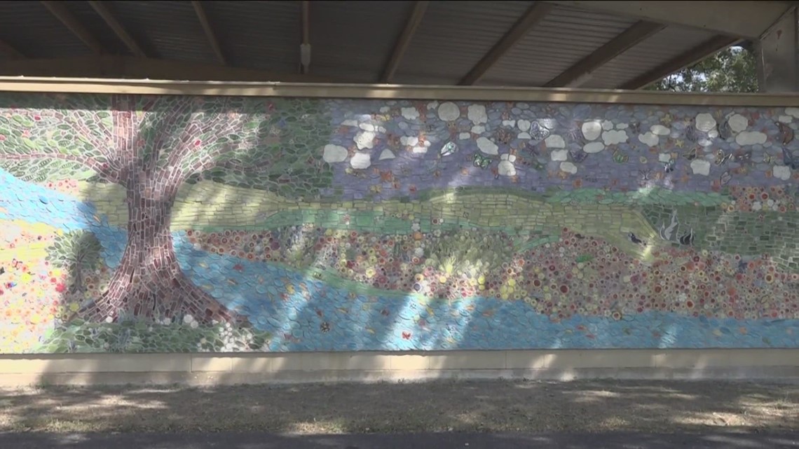 Uvalde Love Project mosaic revealed to the public | kvue.com