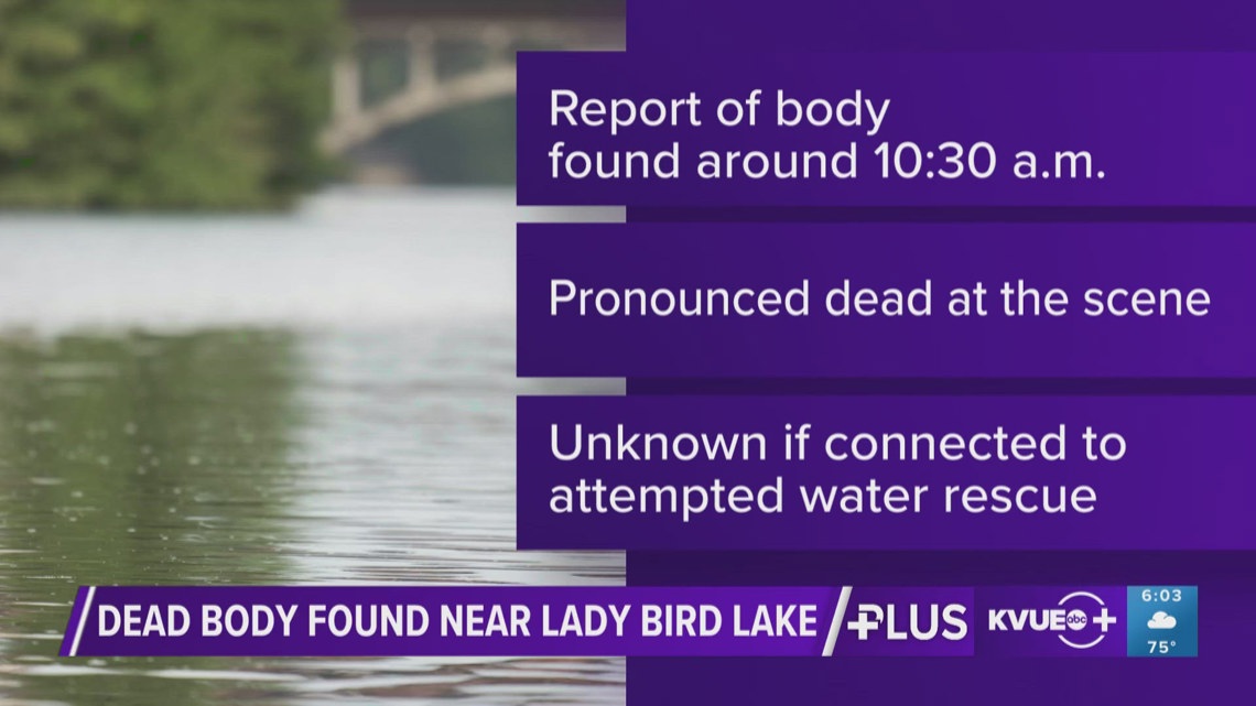 Dead body found near Lady Bird Lake | kvue.com