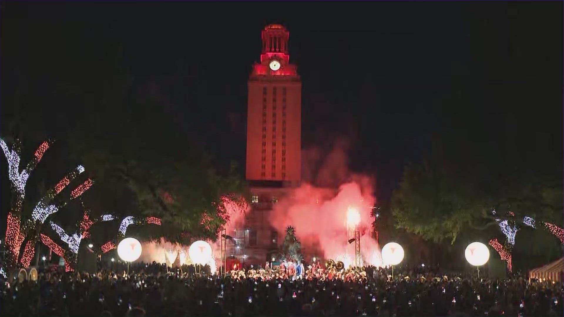 'Longhorn Lights' illuminate UT Austin campus | kvue.com