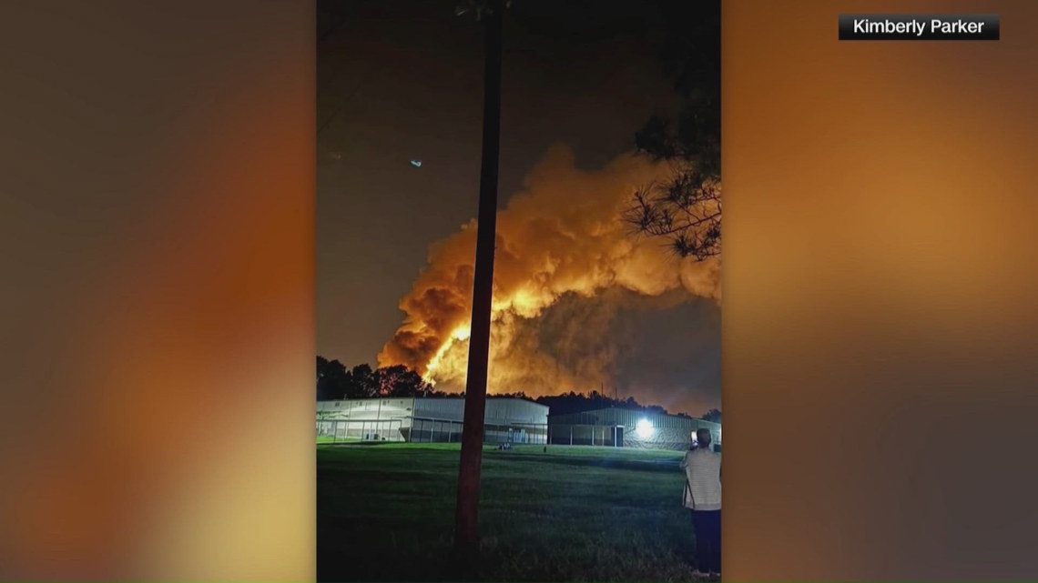 Evacuations underway after oil well explosion in Nacogdoches County ...