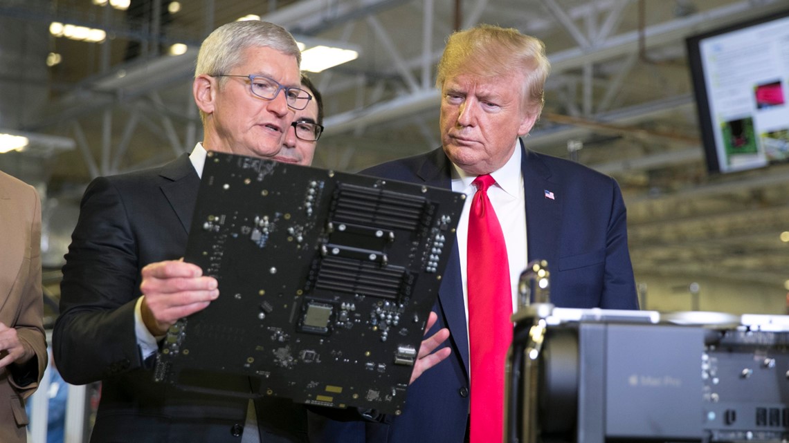 Donald Trump touring Austin Apple facilities | kvue.com
