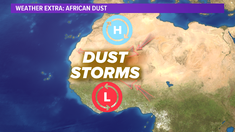 Saharan dust travels over 5,000 miles to Texas | kvue.com