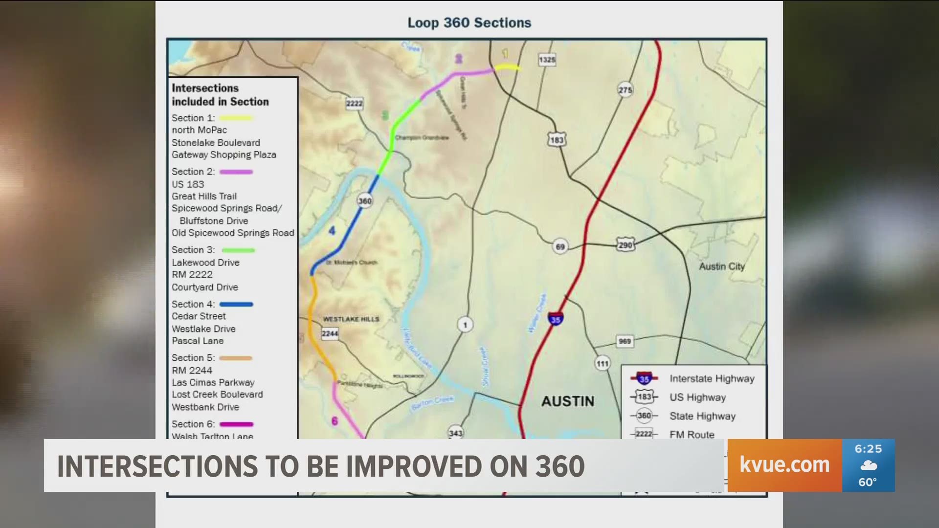 TRAFFIC ALERT: Improvements coming to 9 intersections at Loop 360 ...