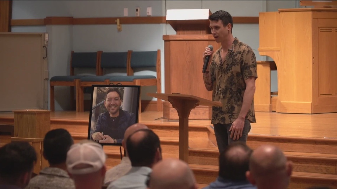 Memorial held for man killed in suspected road rage incident on I-35 in ...