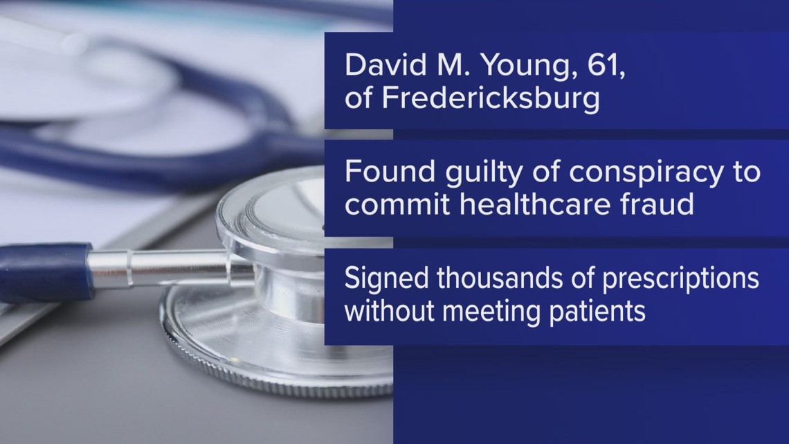 Federal jury convicts Fredericksburg doctor over $70 million Medicare ...