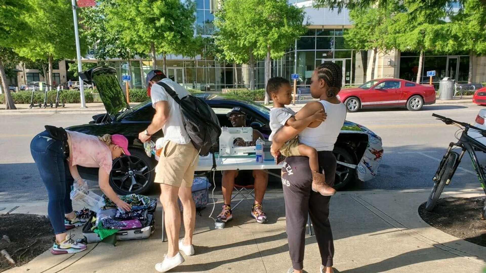 PHOTOS: Loved one of Austin bombing victim sews masks for Austin ...