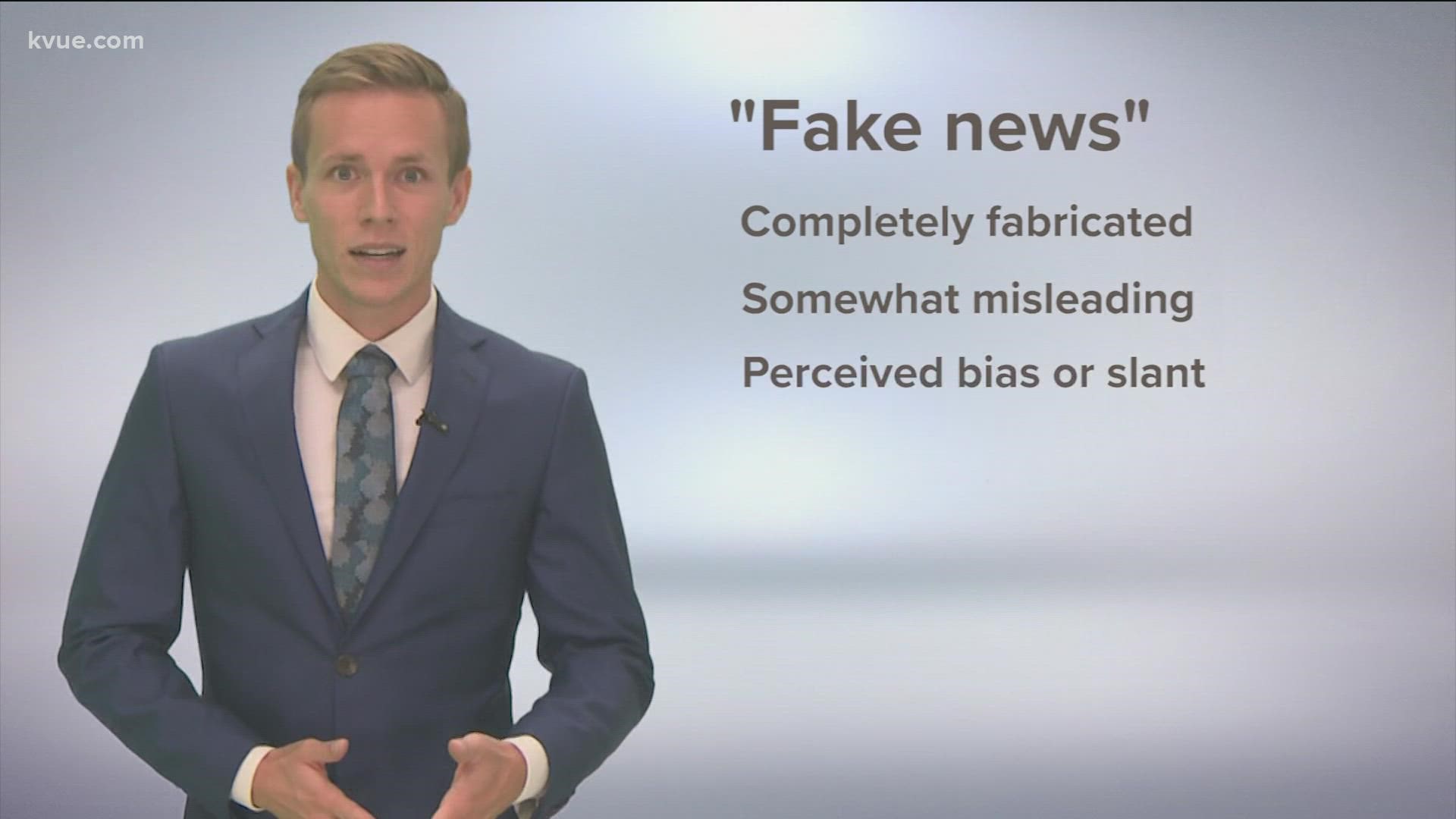 News literacy: 'Fake news' is a term that needs context | kvue.com