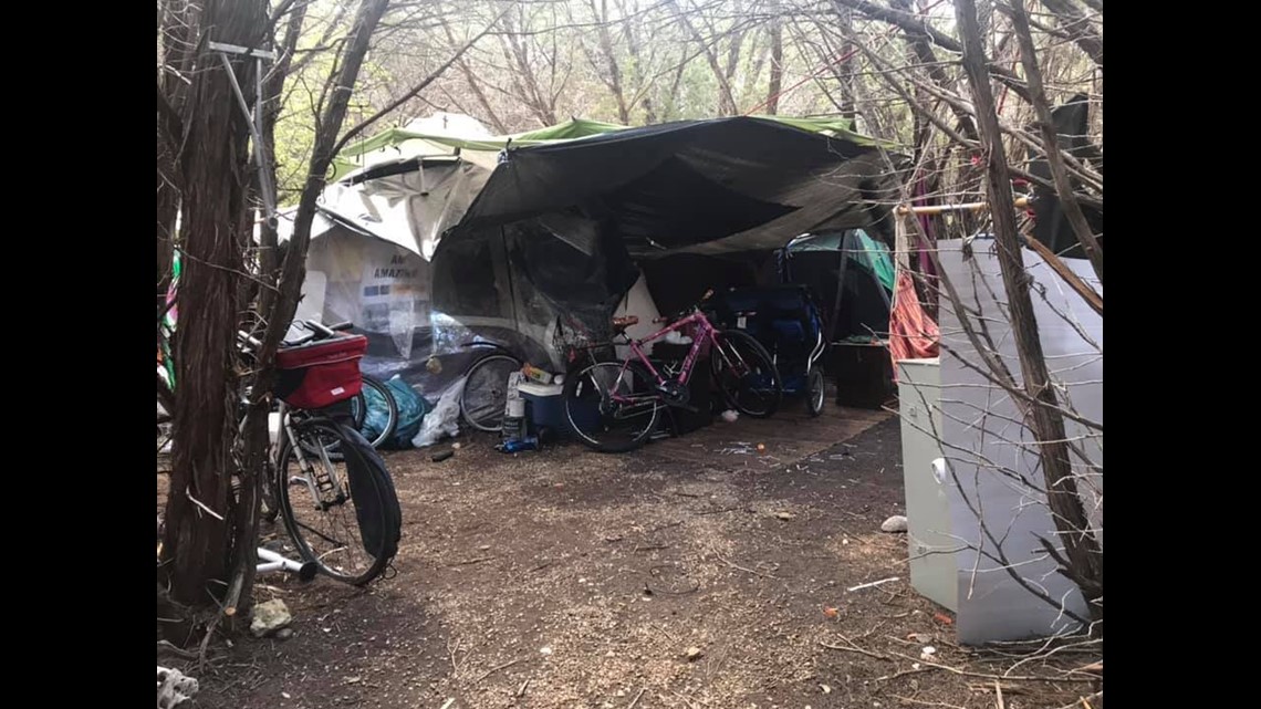 City crews expected to clean up 'eyesore' homeless camp at South Austin ...