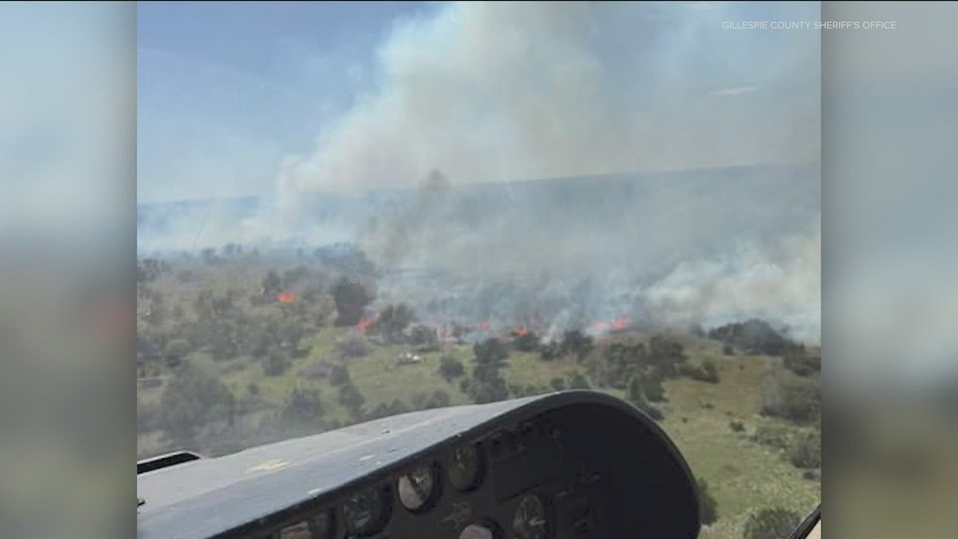 Crews battle fire in Harper, Texas | kvue.com