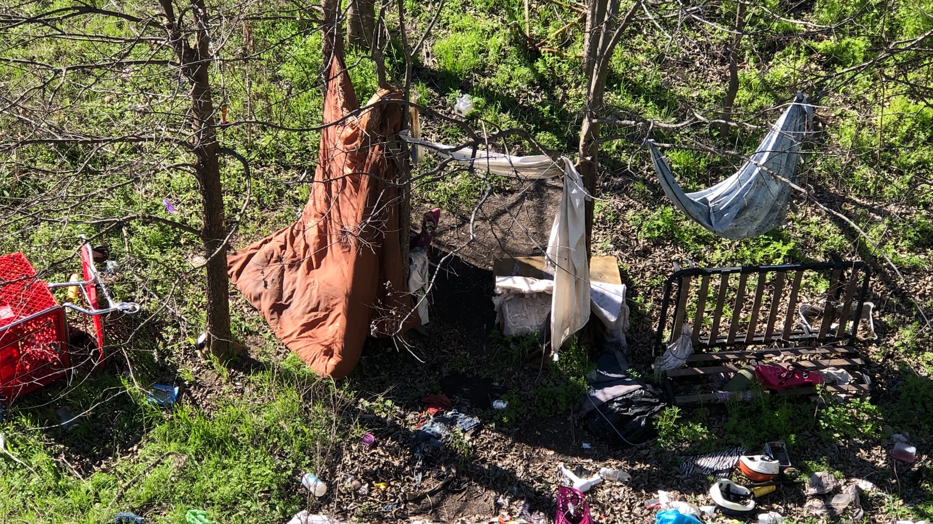 MAP: Austin homeless camp locations Watershed Dept. cleanups | kvue.com