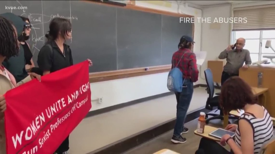 UT sexual misconduct: Students interrupt class of Sahotra Sarkar | kvue.com