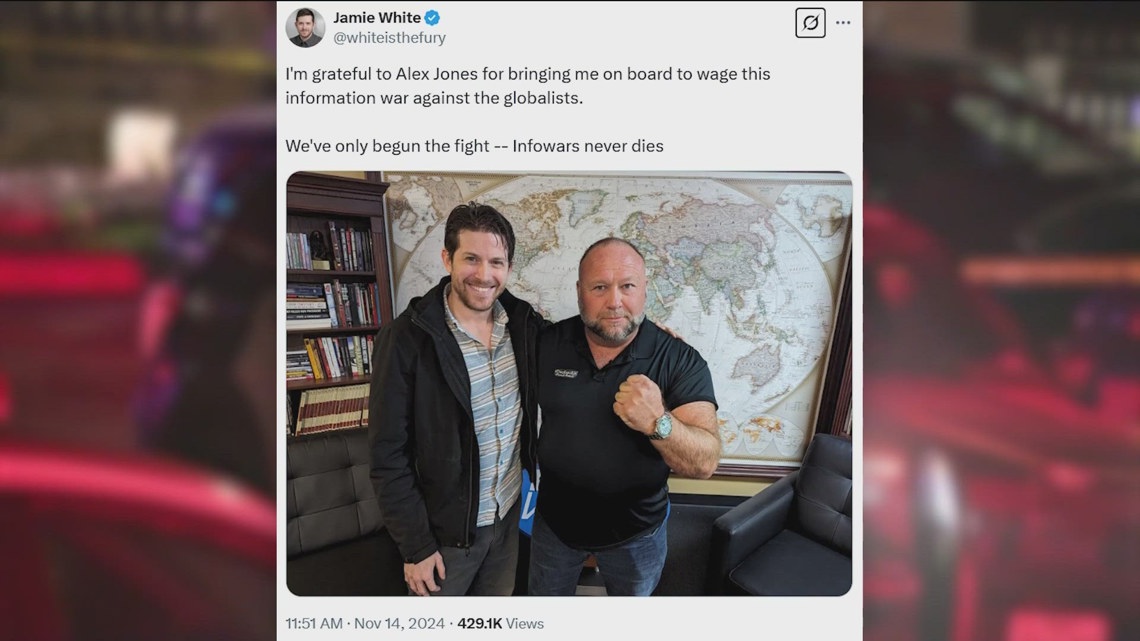 InfoWars reporter Jamie White killed in Austin shooting | kvue.com