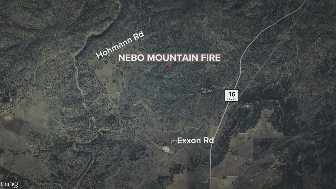 Nebo Mountain Fire in Gillespie County now 100% contained | kvue.com