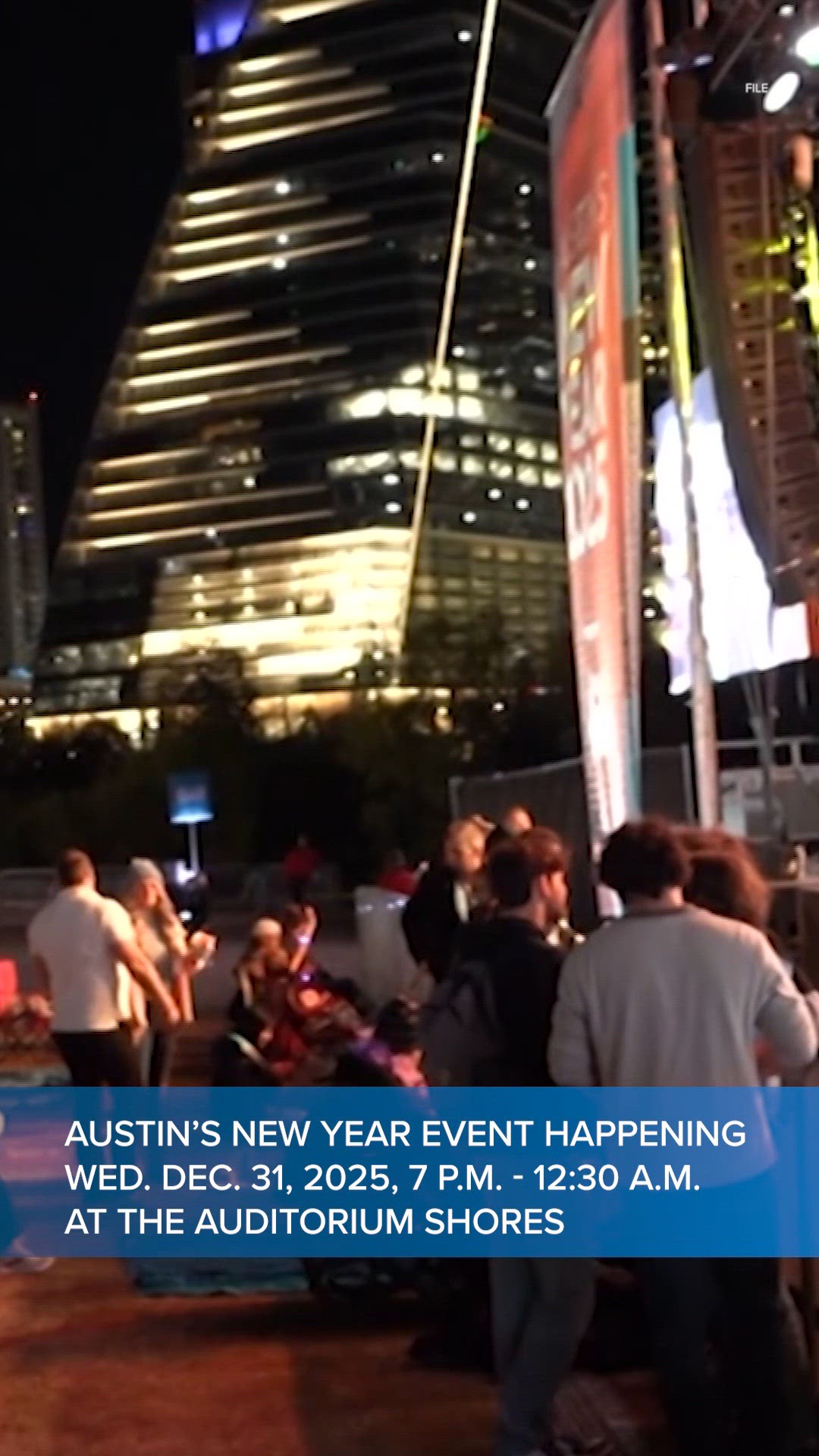 Austin celebrating New Year's at Auditorium Shores | kvue.com