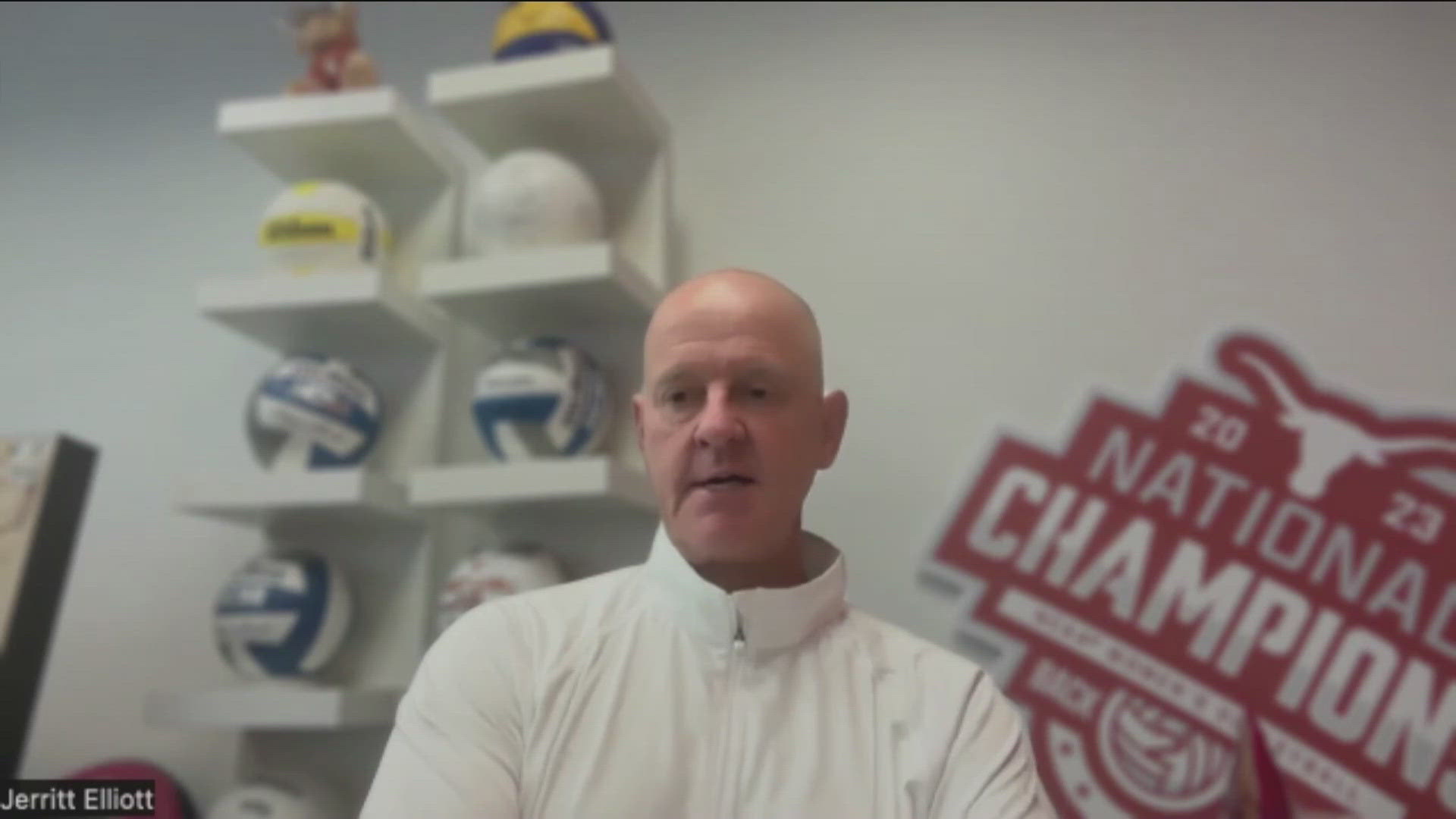 Texas Volleyball Coach Jerritt Elliot shares how the Longhorns got a ...