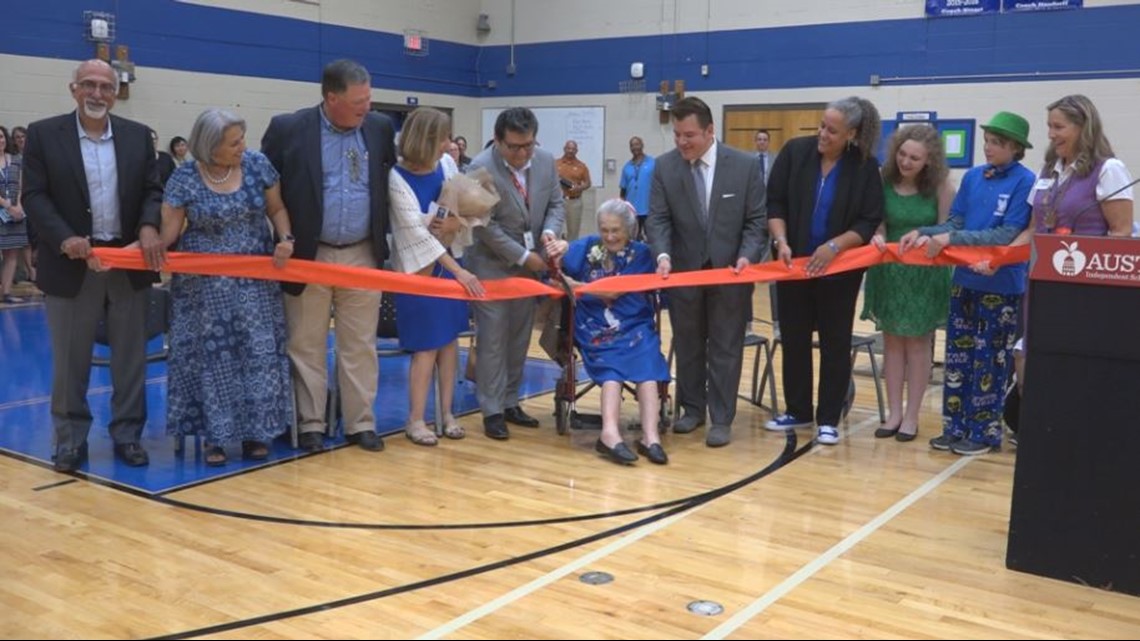 Fulmore Middle School now officially Sarah Lively Middle School | kvue.com