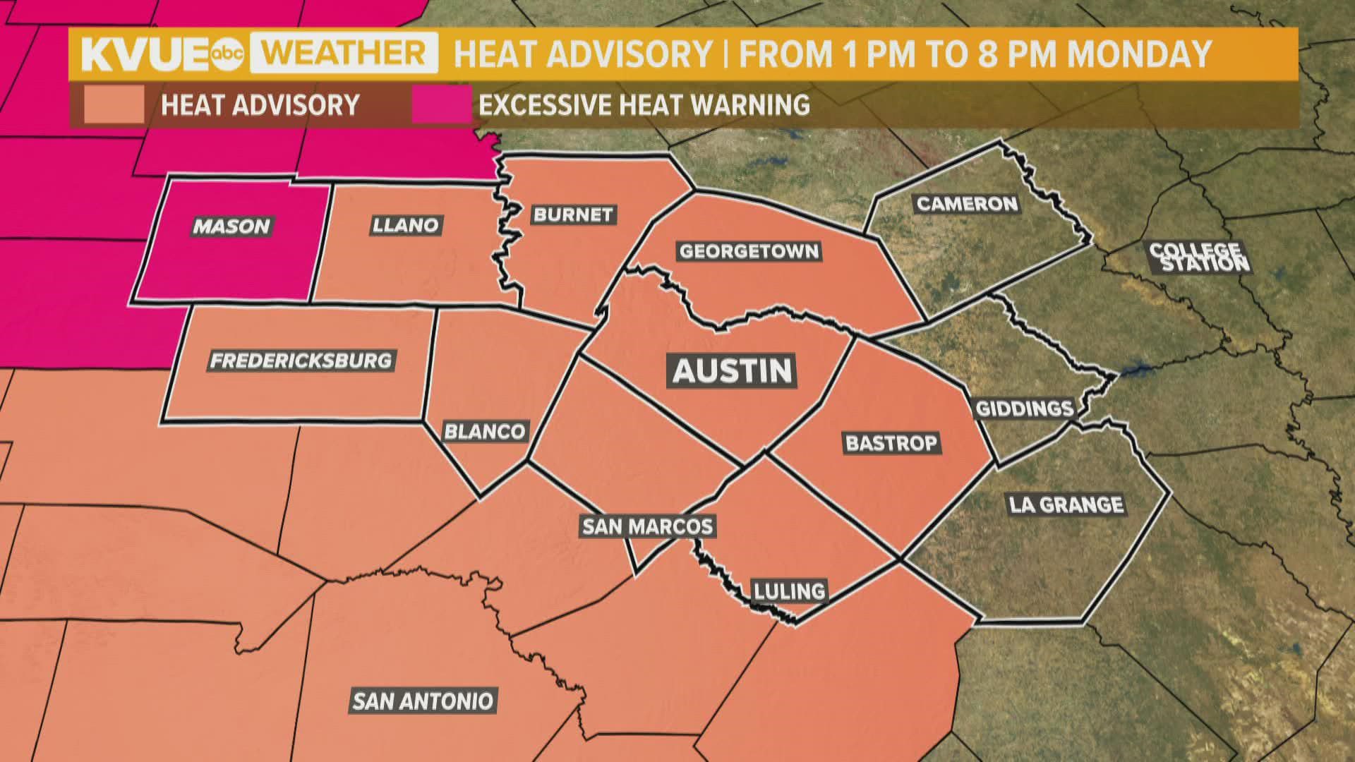 Record-breaking triple-digit heat expected in Central Texas this week ...