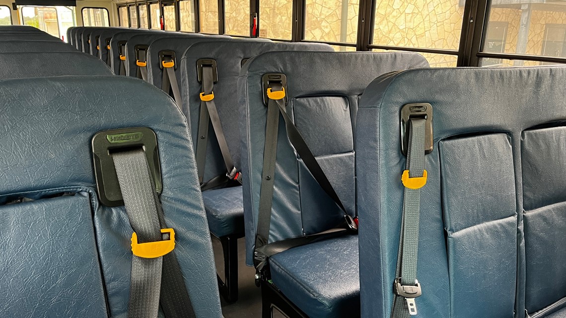 Hays CISD leaders approve school bus seat belt plan | kvue.com