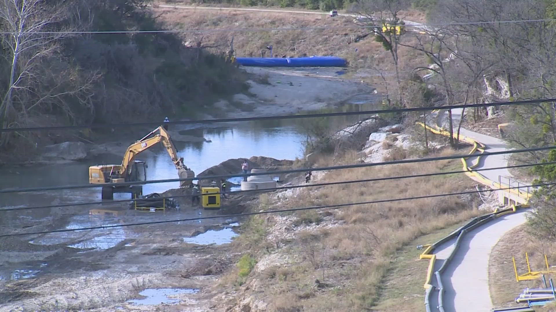 Flood damage partially to blame for broken wastewater line in ...