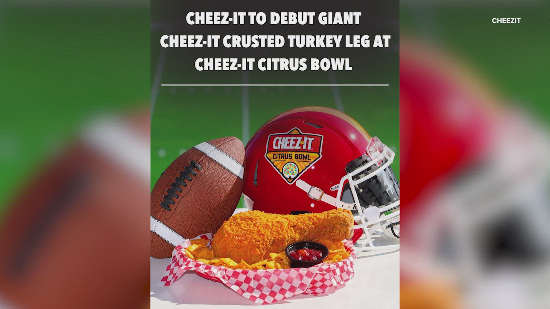 Cheez-It turkey legs sold at Cheez-It Citrus Bowl | kvue.com