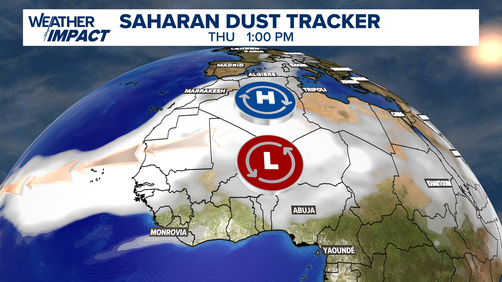 Saharan dust in Austin: Plume rolling in this weekend | kvue.com