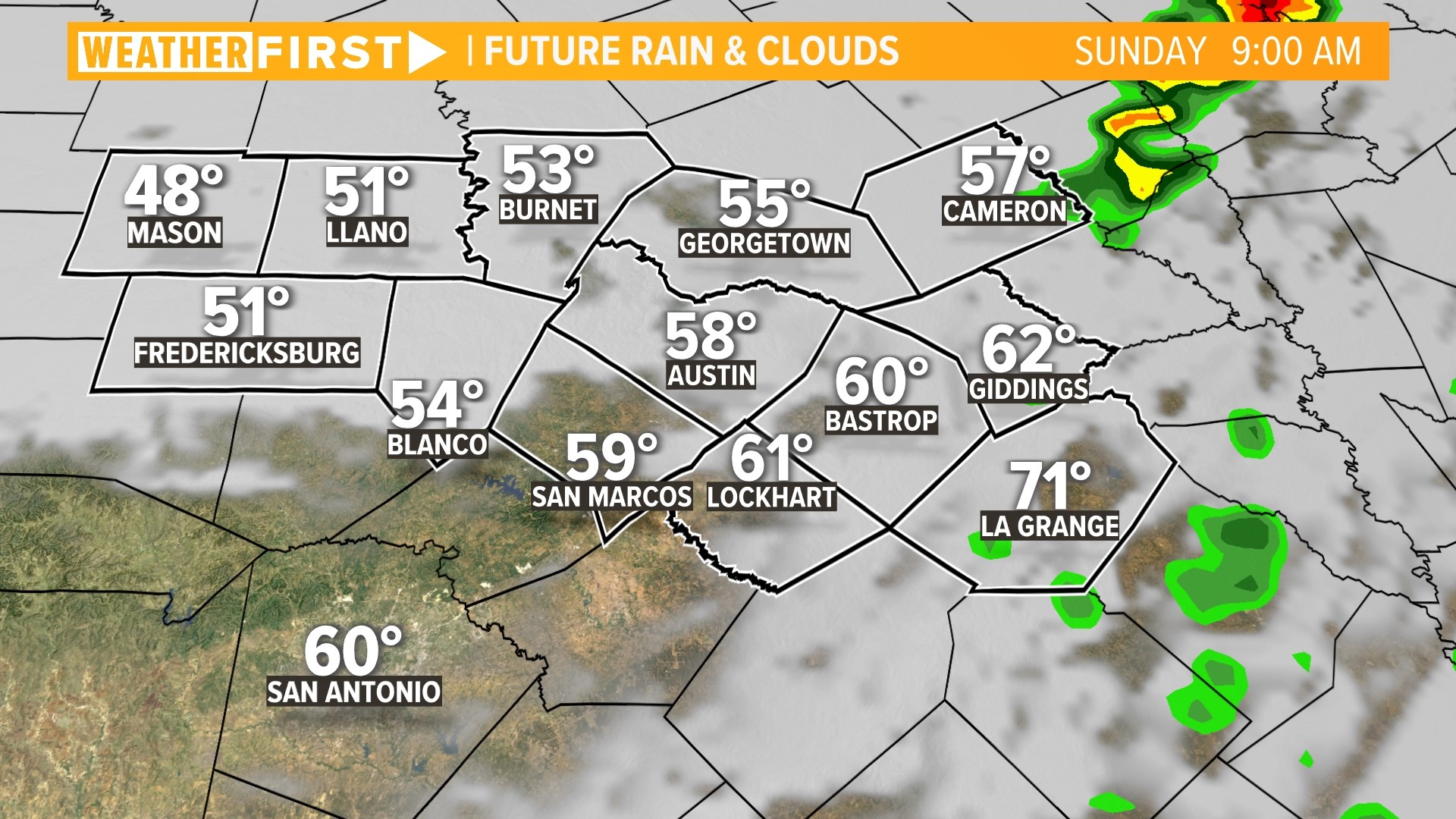 Upcoming weekend brings rain chances to Austin, Texas | kvue.com