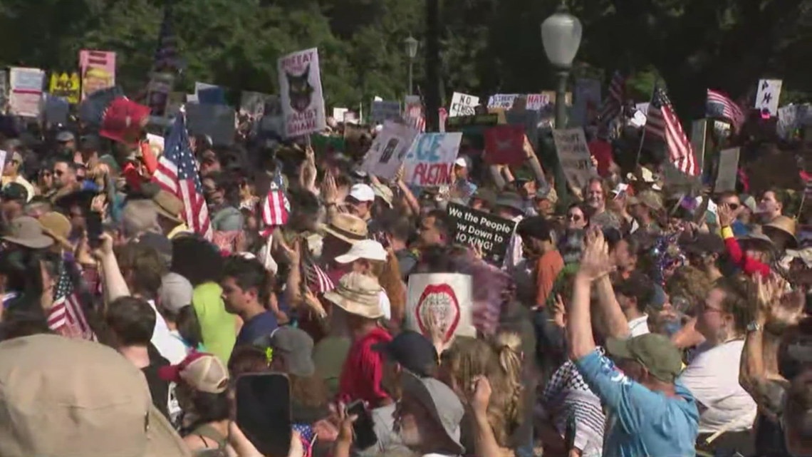 No Kings protest fills grounds of Texas Capitol | kvue.com