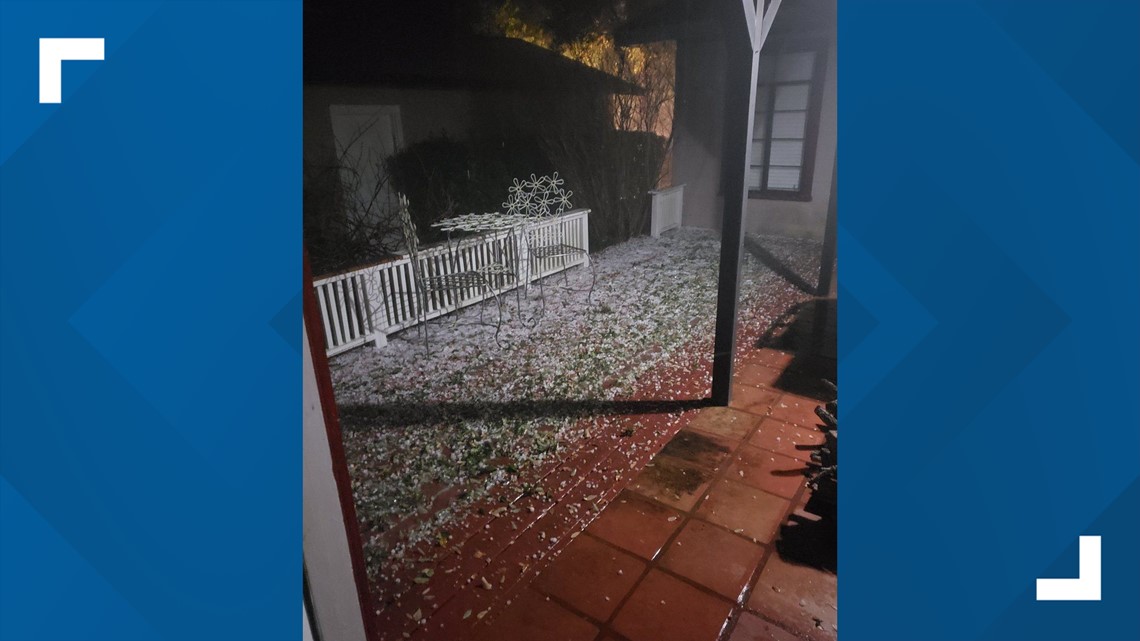 Your photos: Hail, heavy winds and rain pound the Austin area | kvue.com