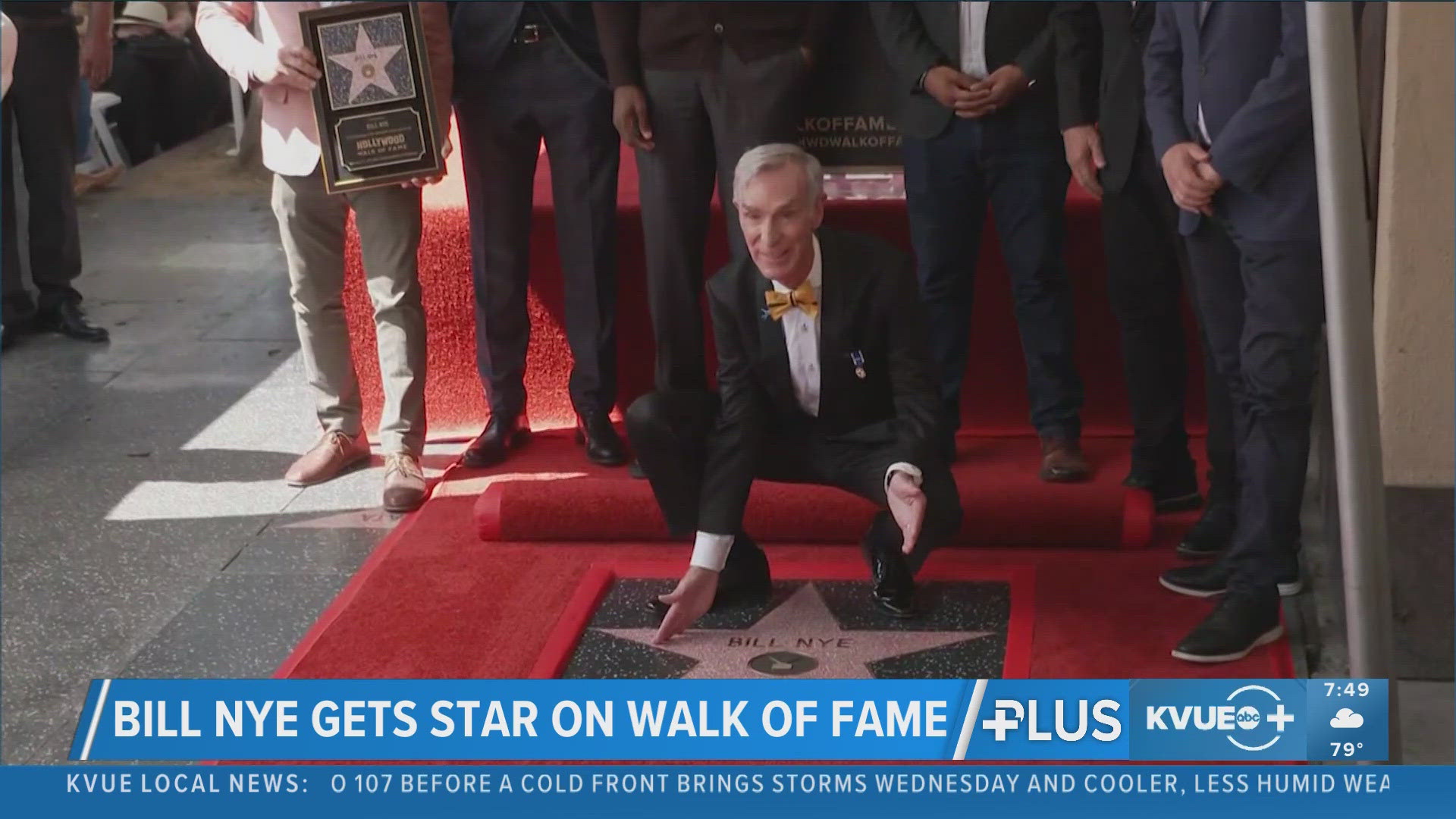 Bill Nye receives star on Hollywood Walk of Fame | kvue.com