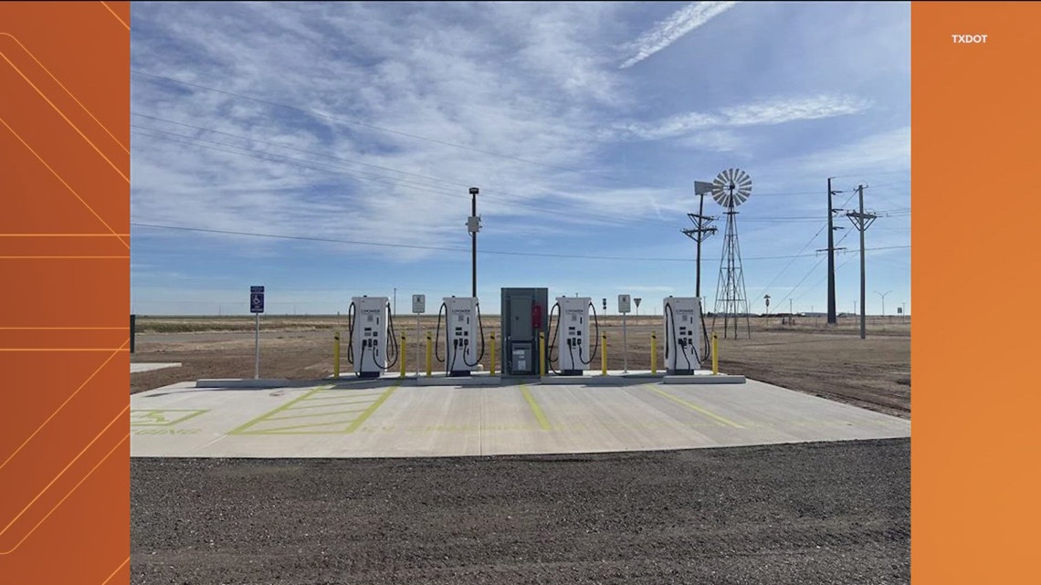 TxDOT prepares to open new electric vehicle charging station as part of ...