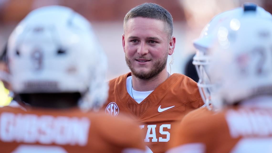 Quinn Ewers injury update: QB to return for Texas vs. Oklahoma | kvue.com