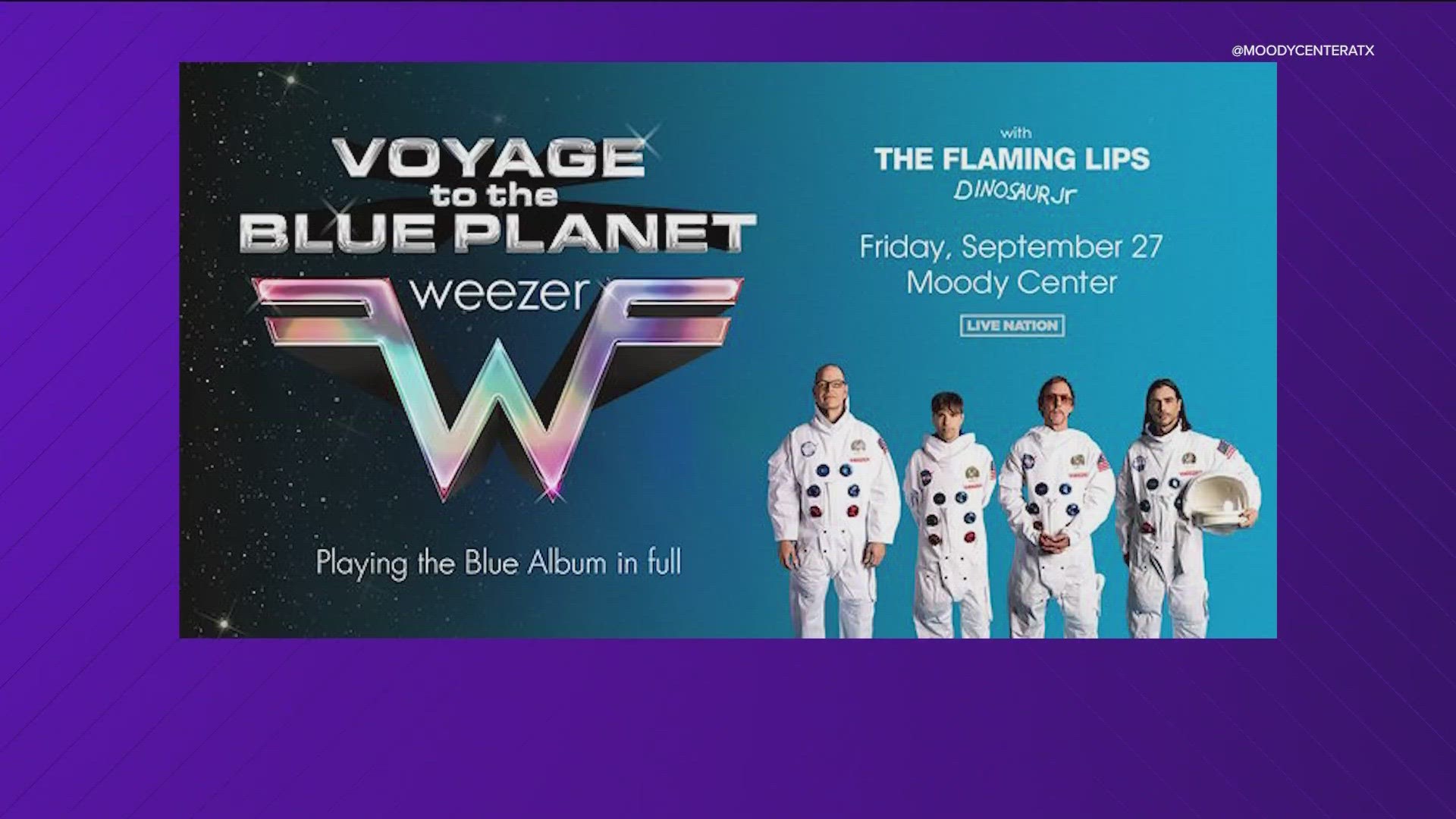 Rock Band Weezer To Do Anniversary Blue Album Tour With Stop In Austin