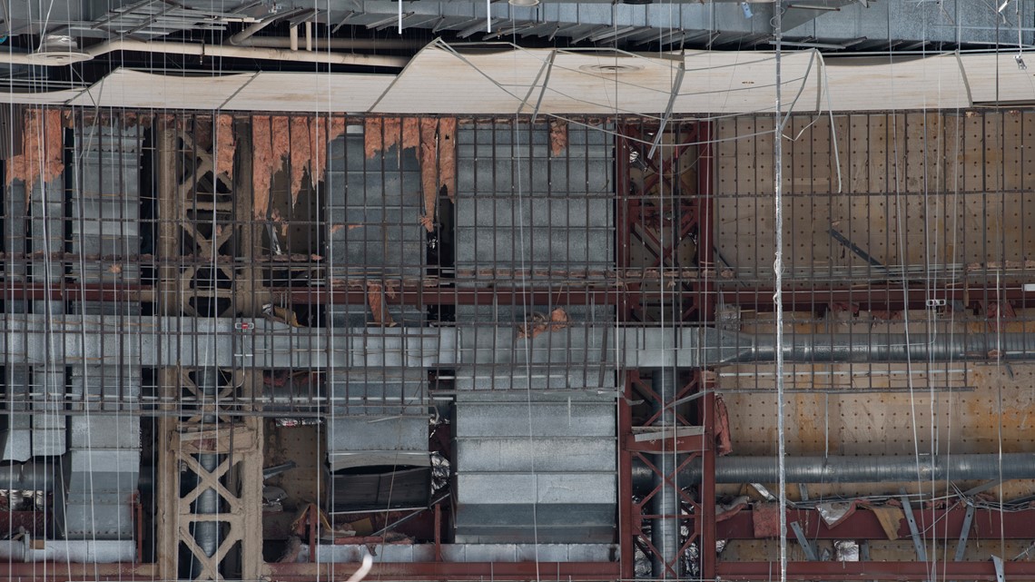 Frank Erwin Center demolition continues in Austin, Texas | kvue.com