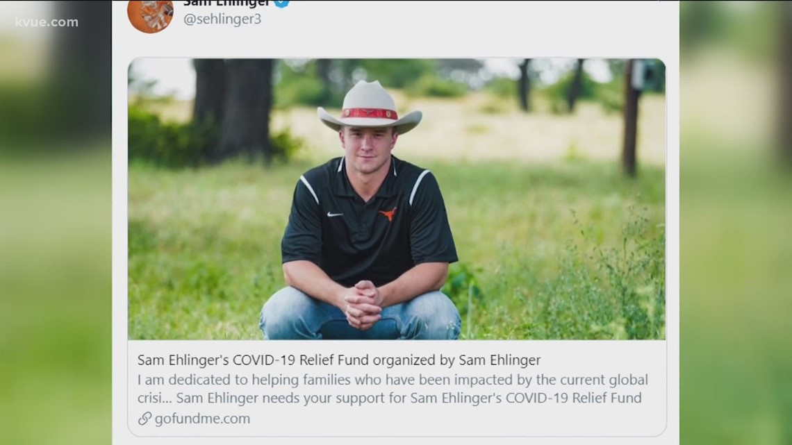 UT's Sam Ehlinger named to 2020 AFCA Good Works Team | kvue.com