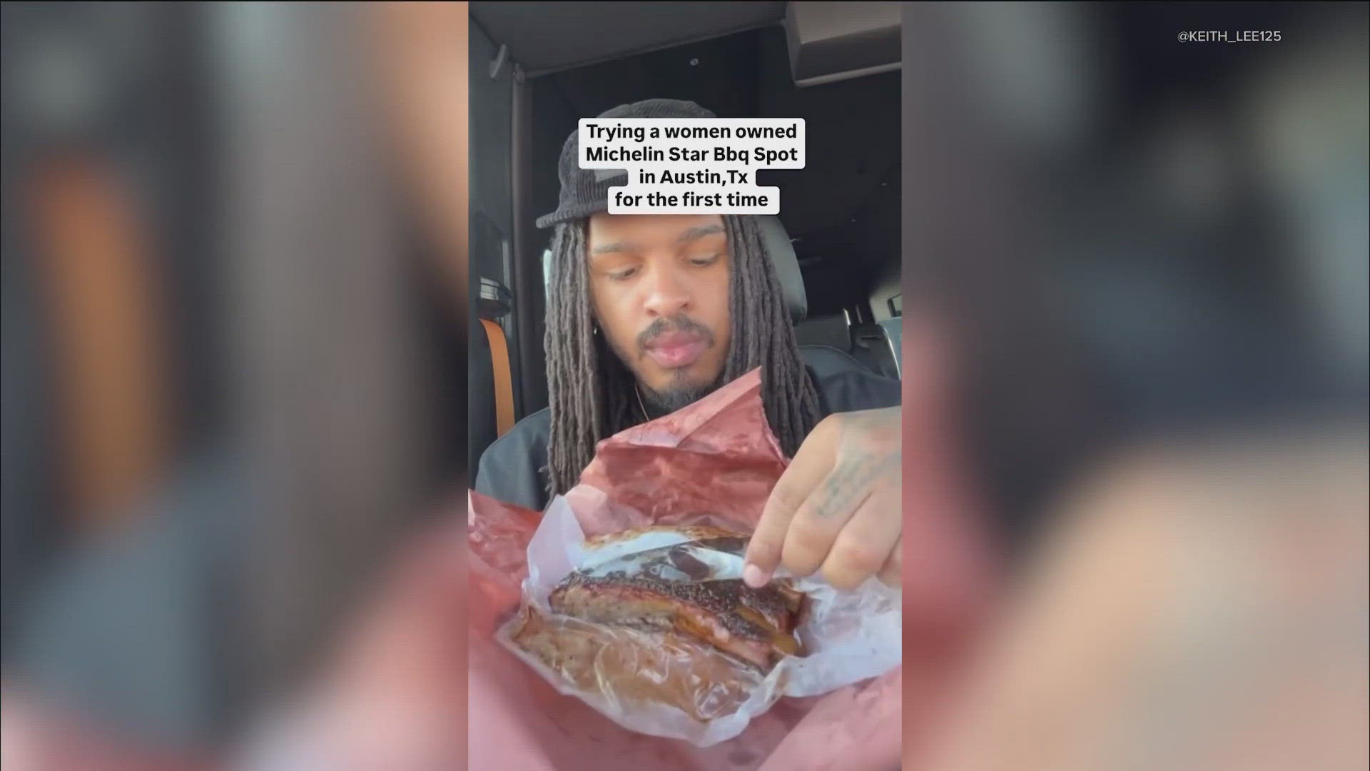 Keith Lee hits SXSW, reviews Michelin-starred la Barbecue in Austin ...