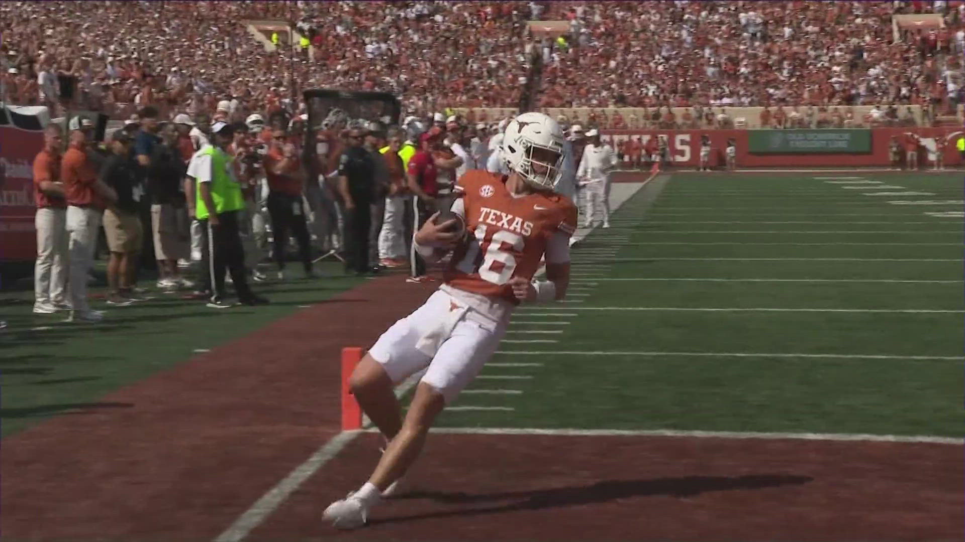 Texas Longhorns defeat UTEP Miners 27-10 | kvue.com