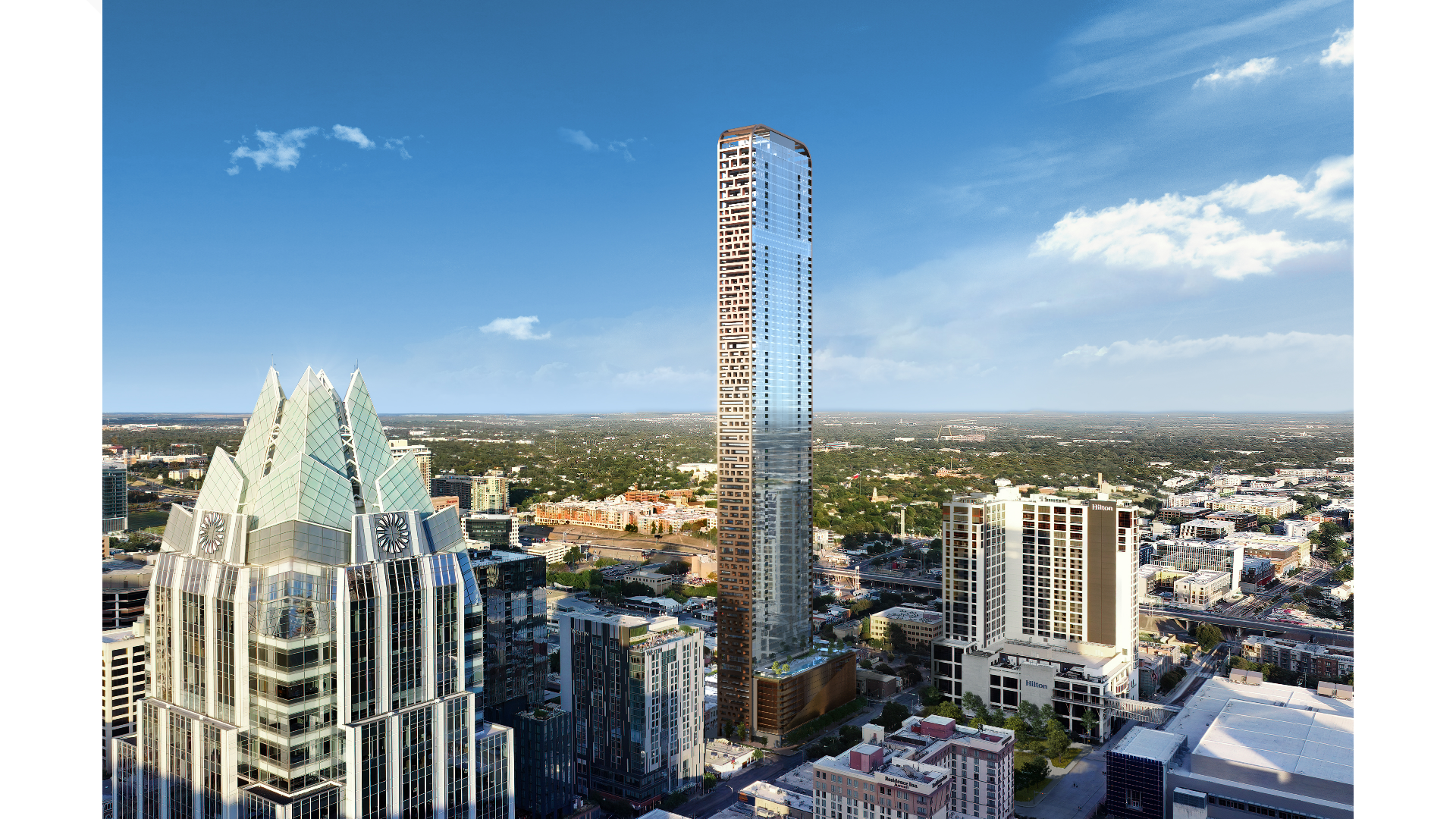 80-story tower planned for Downtown Austin would be tallest in city ...