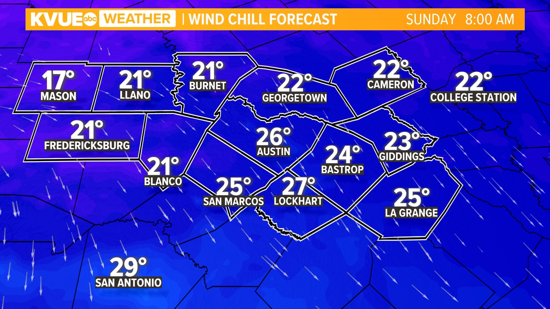 Austin weather forecast: Cold front to bring 50 mph winds | kvue.com