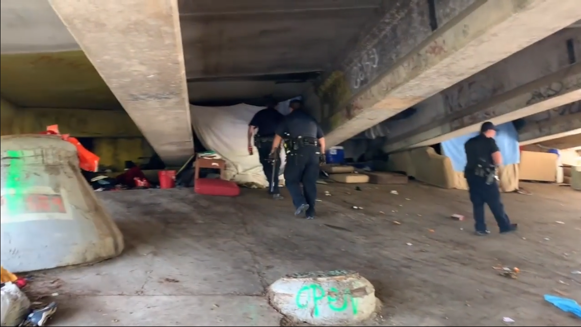 Pilot program to clear Austin homeless camps that pose as risk to ...