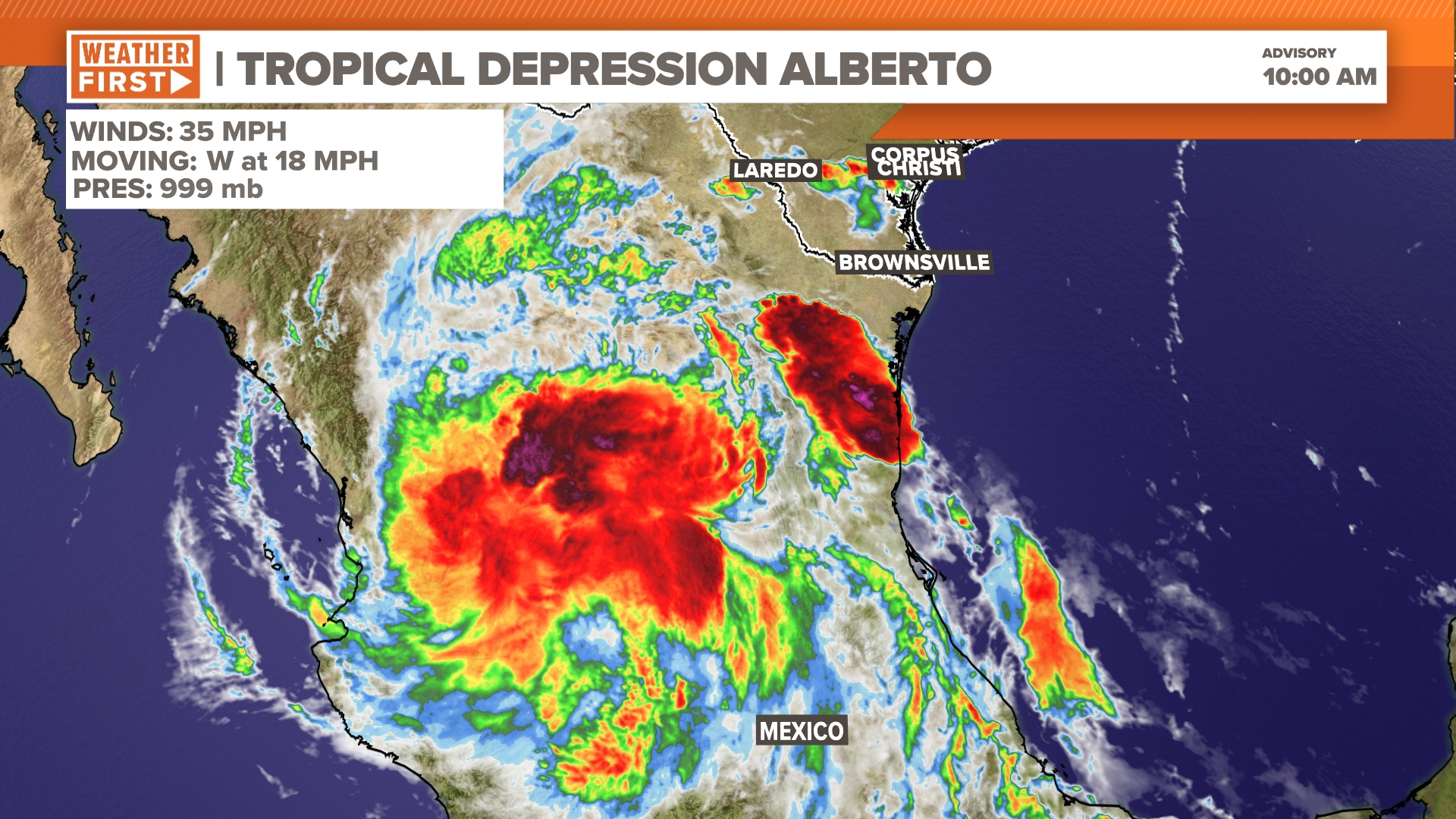 Texas weather: Tropical Storm Alberto forms in Gulf of Mexico | kvue.com
