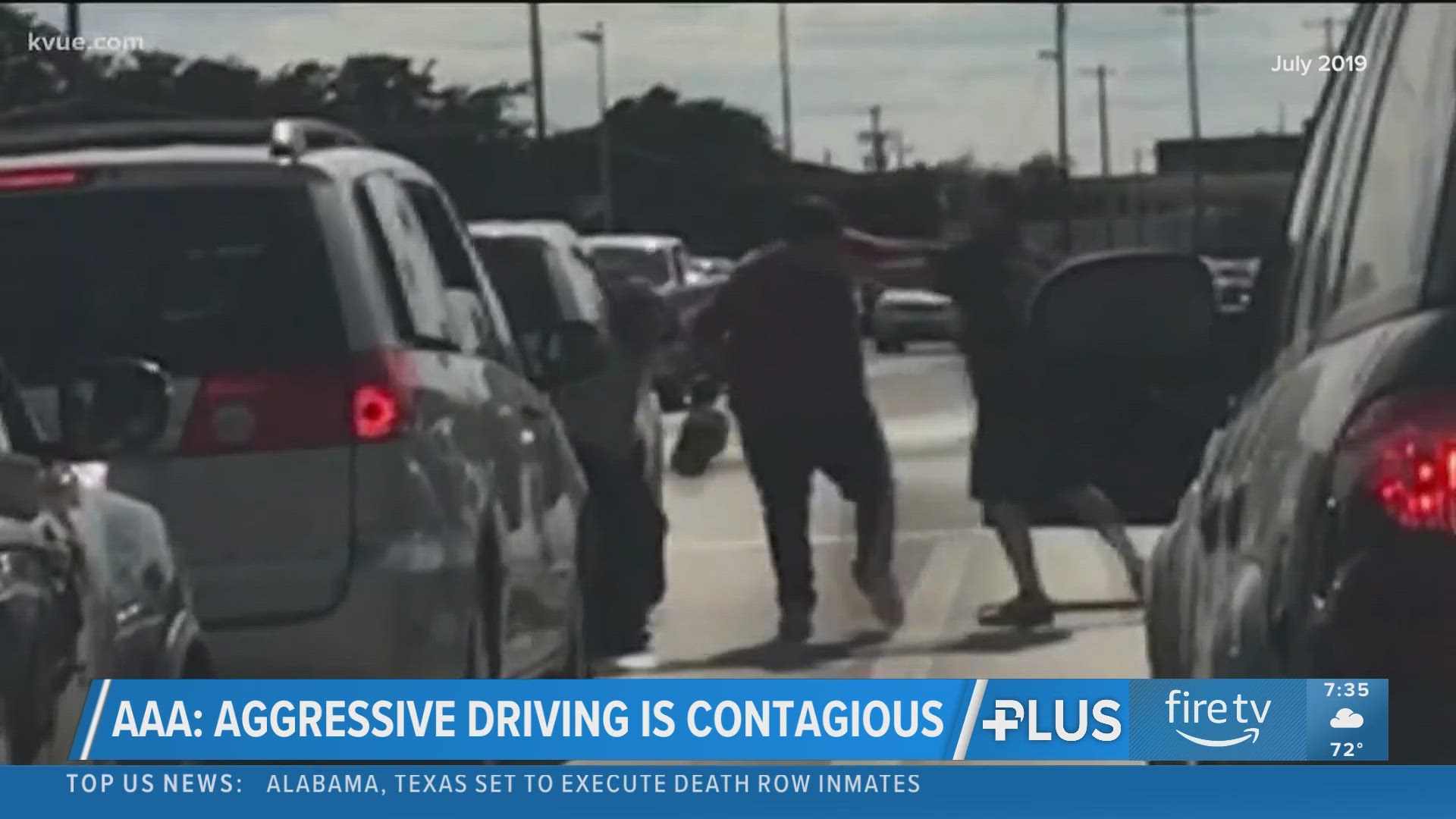 Aggressive driving is contagious, AAA study shows | kvue.com