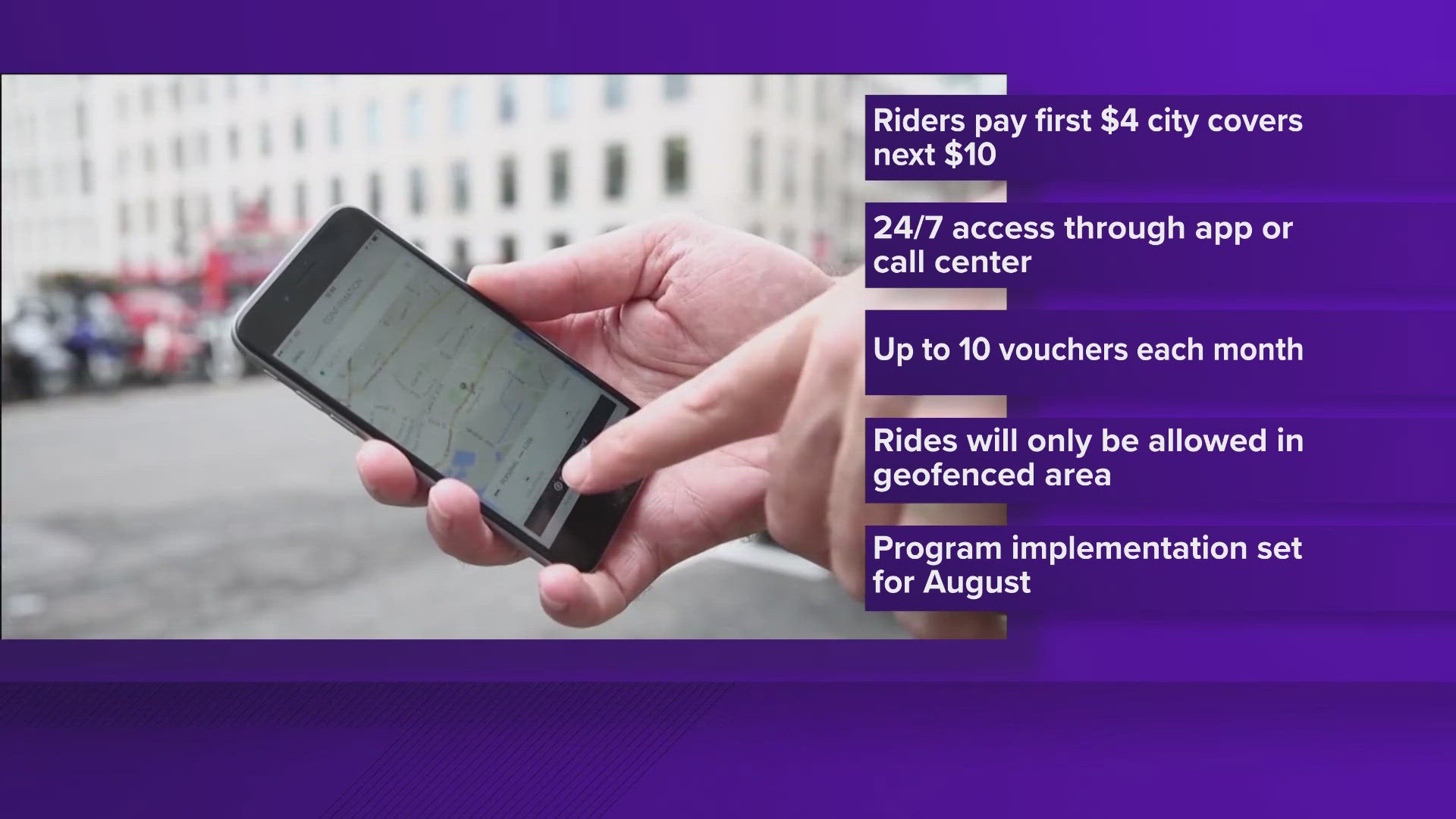 Georgetown approves rideshare voucher program | kvue.com