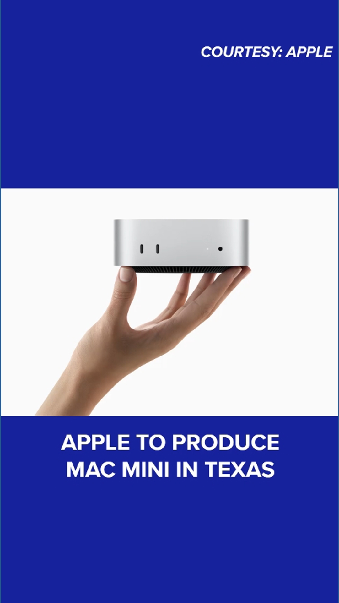 Apple to produce Mac Mini in Texas | kvue.com